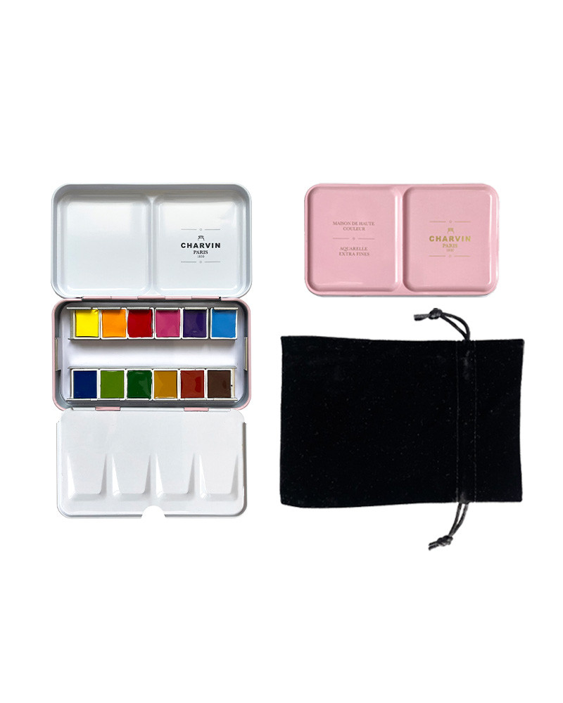 Coffret d’aquarelle extra fines - CHARVIN ARTS